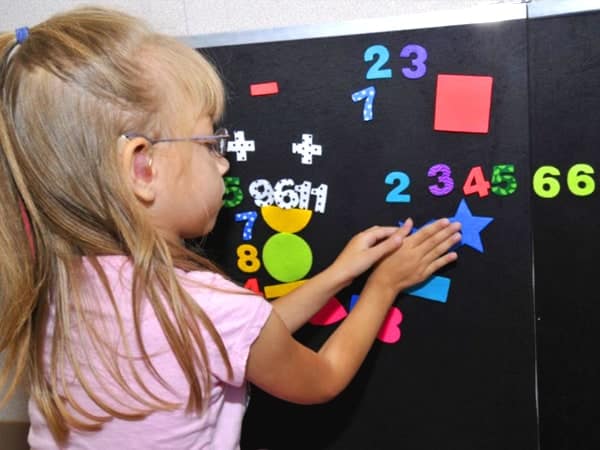 Making math easy as “Pi” for students with hearing loss